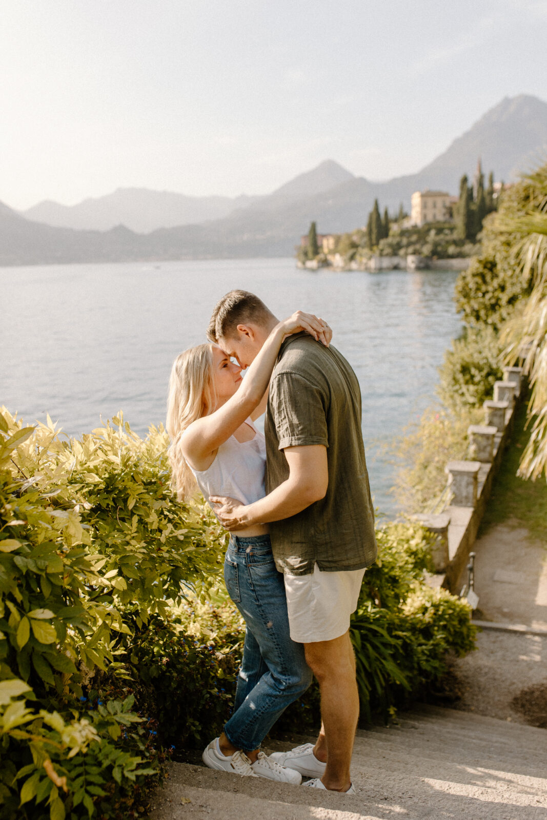 Lake Como Italy Engagement Photos: An Italian Destination Photography ...