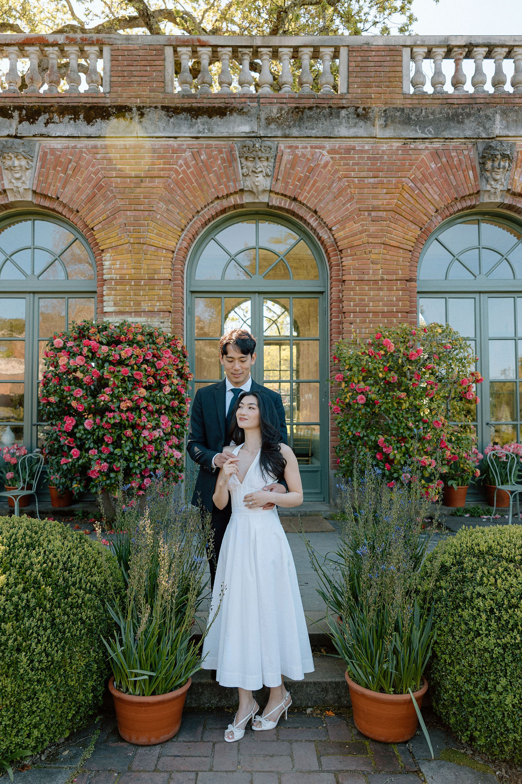 Filoli Gardens Engagement Photography with Spring Blooms - Showit Blog